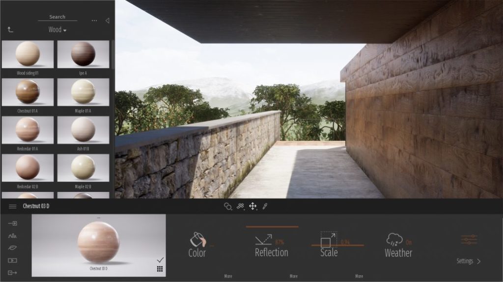 Principales fonctionnalités de Twinmotion